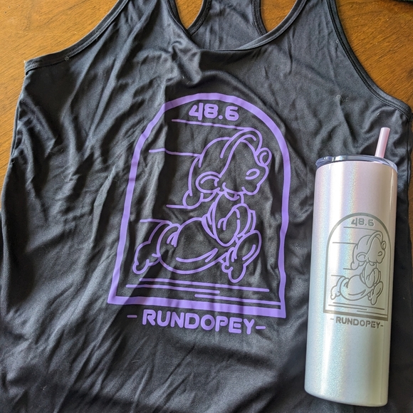 Other | Rundisney Dopey Challenge Tank And Cup | Poshmark